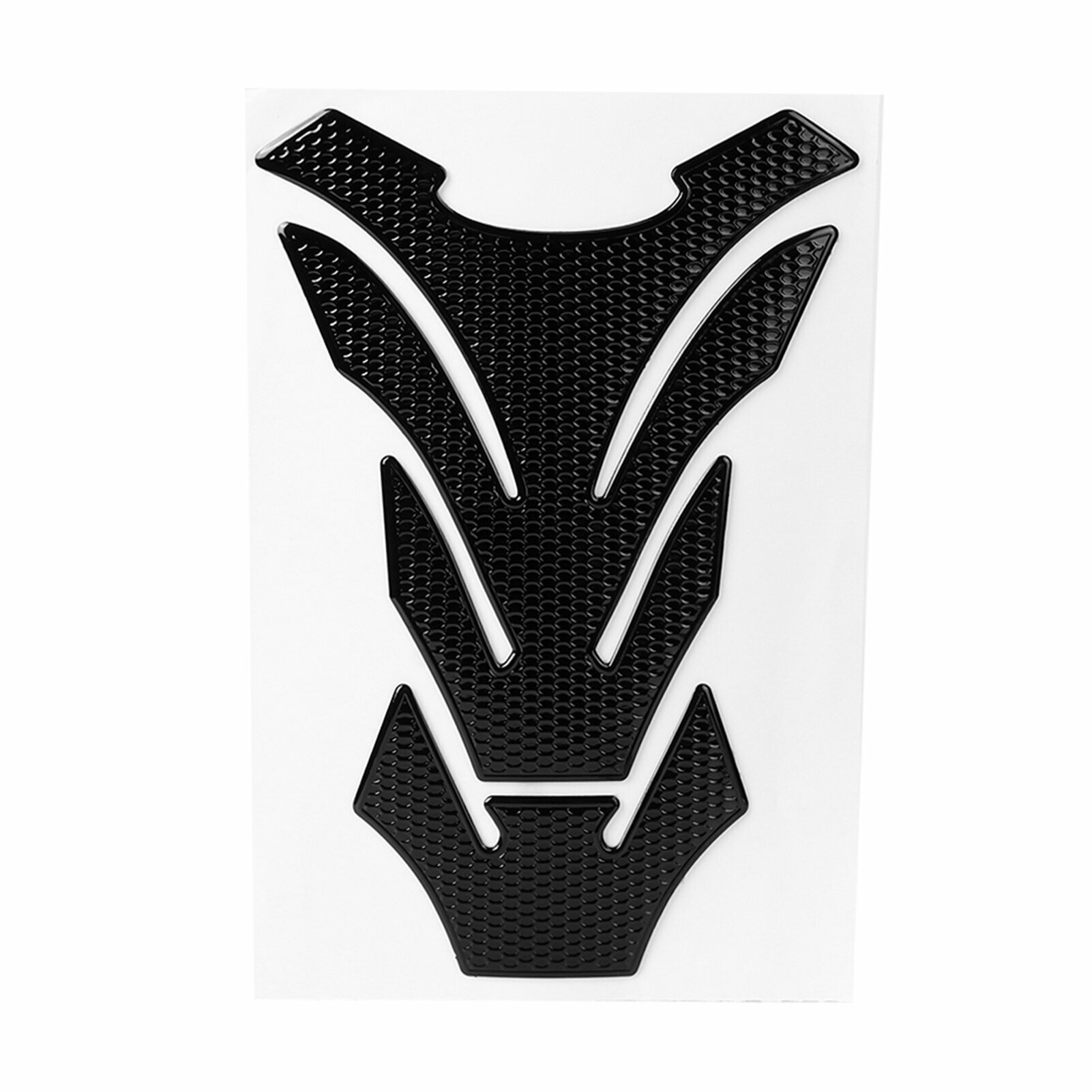 Наклейка-защита для топливного бака мотоцикла Yamaha, черная.