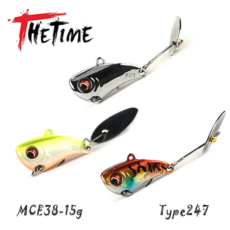 THETIME Спиннер-блесна JINLING 15г, Type247, Цвет: 38