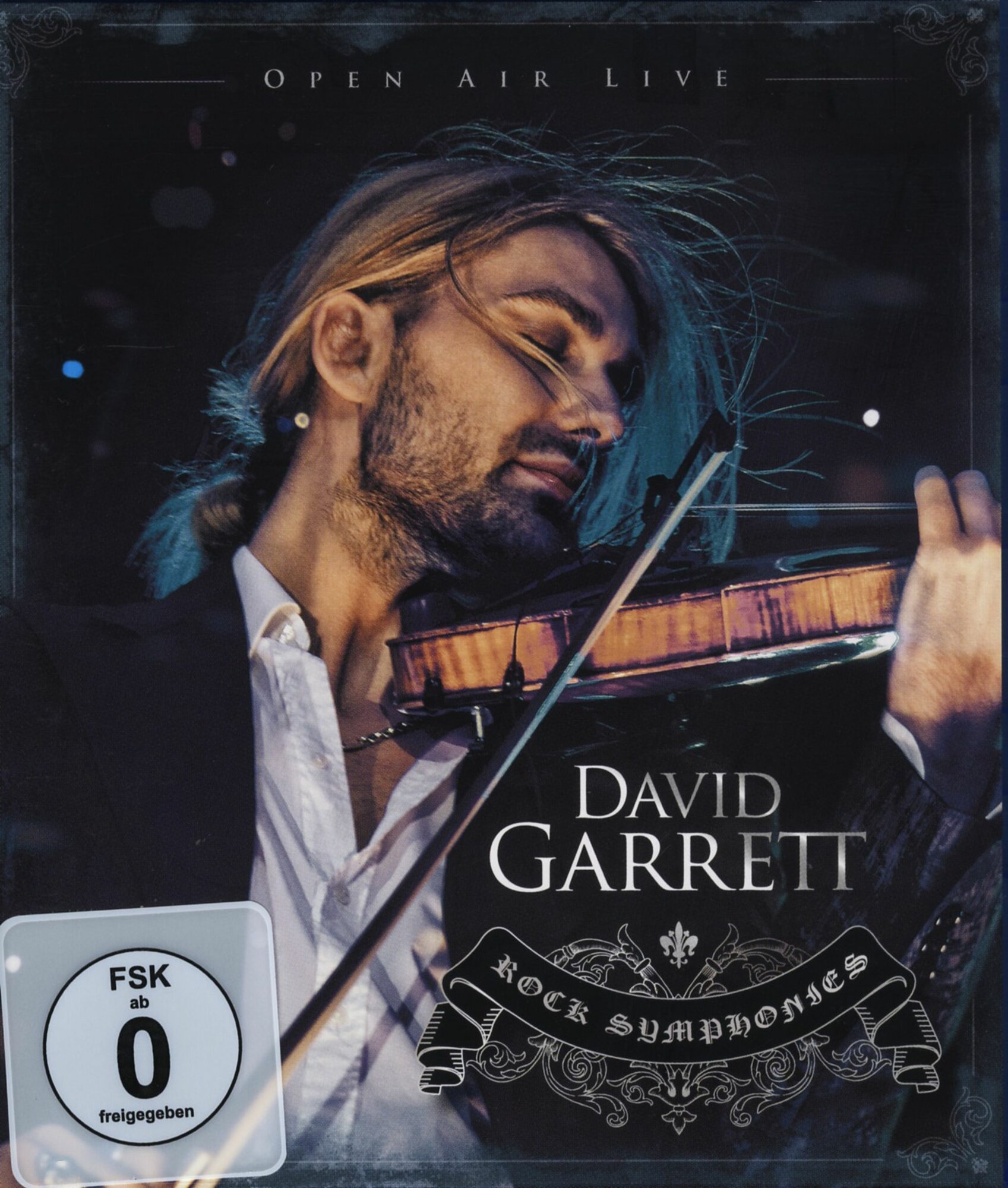 Диск David Garrett - Rock Symphonies: Open Air Live 8.6.2010 (1 BR)
