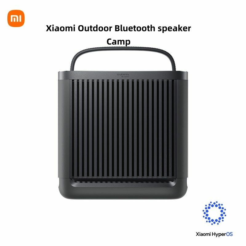 Беспроводная портативная колонка Xiaomi Camp Outdoor Bluetooth speaker HARMAN AudioEFX LHDC5.0 HyperOS Bluetooth 5.3 NFC IP66(Mihome APP), черный