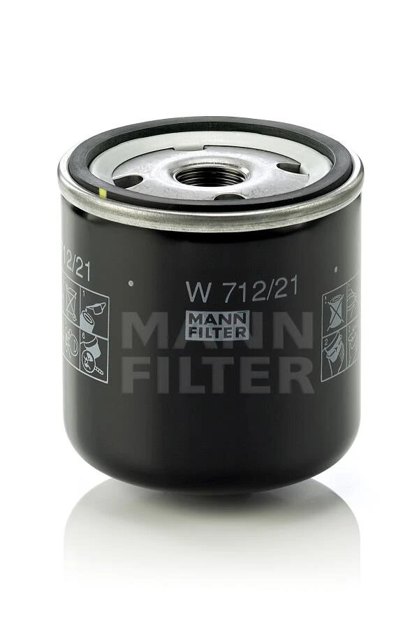 Фильтр масляный MANN-FILTER W712/21