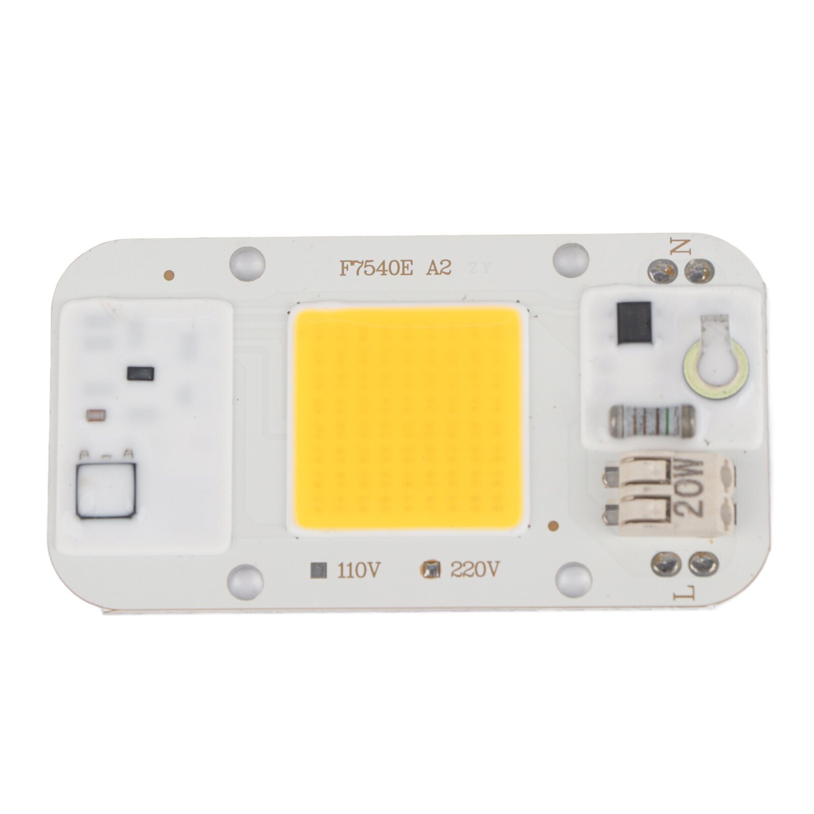 20 Вт/30 Вт/50 Вт 220 В Светодиодная лампа с помощью панели чипов сварки белой теплый свет полный спектр (теплый свет 20 Вт)