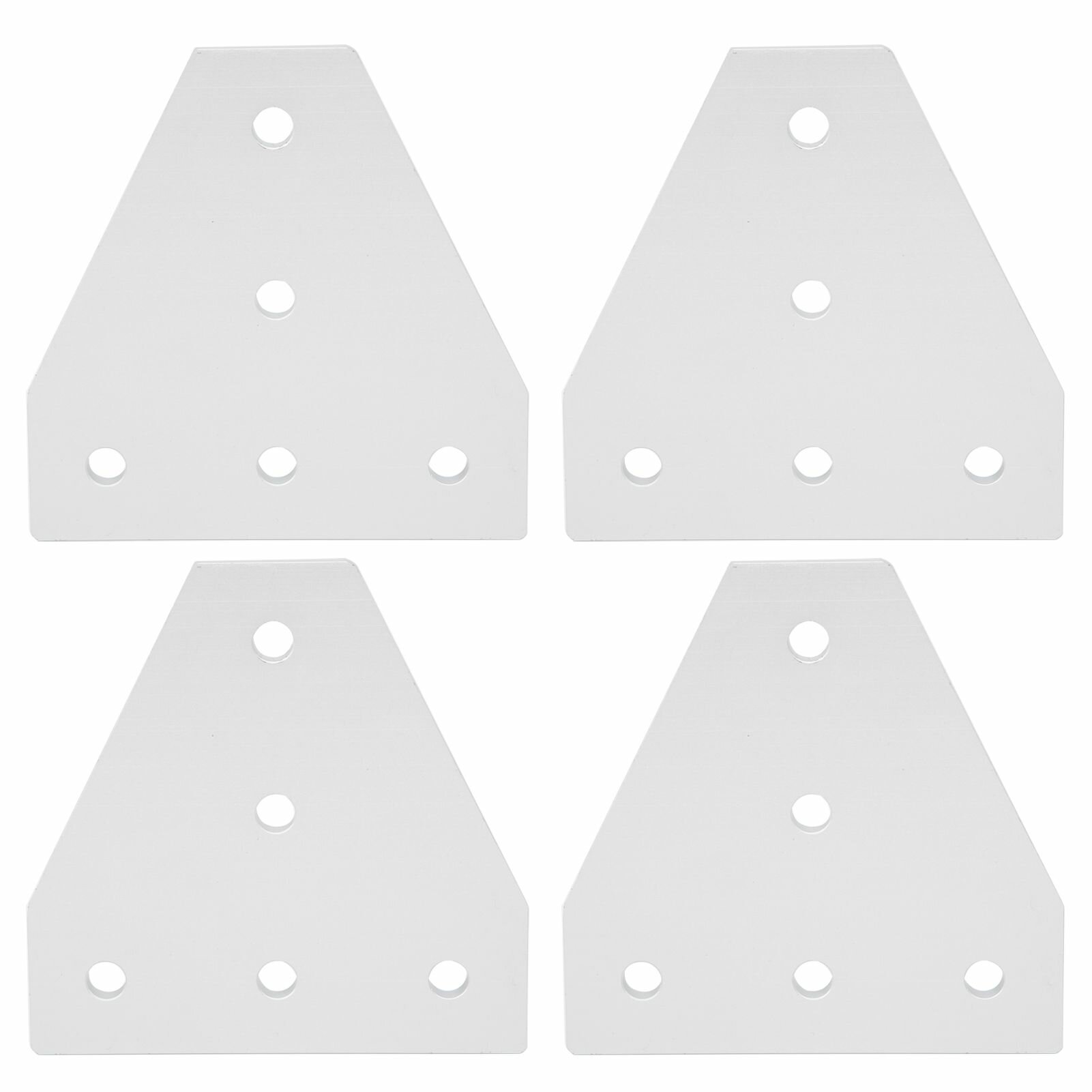 Алюминиевая Т-образная пластина 203040 с 5 отверстиями