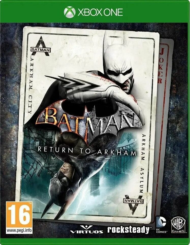 Игра Batman: Return to Arkham (Xbox One, Xbox Series, Русские субтитры)