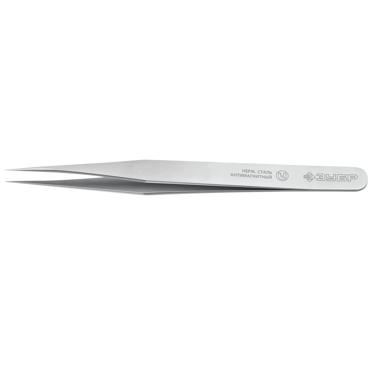 Пинцет антимагнитный, 140 мм, прямой Зубр 222112