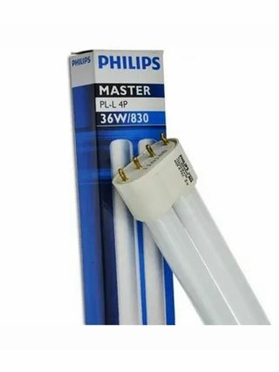 Лампа компактная люминесцентная - Philips MASTER PL-L 4-pin 36W 3000K 2G11 2900lm