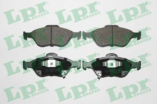 LPR 05P1283 Колодки тормозные Toyota yaris передние