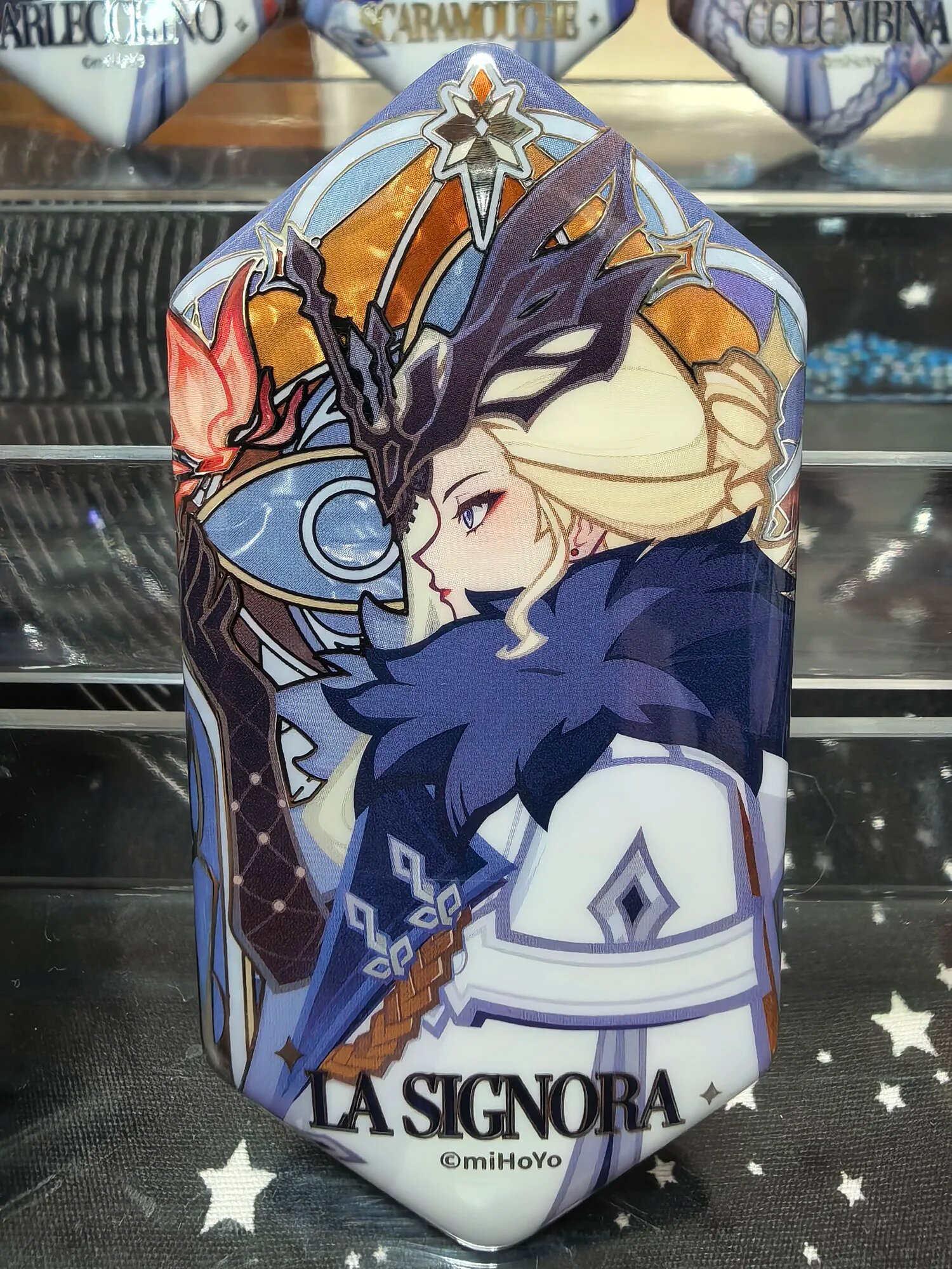 Булавка La Signora Genshin Impact, Цвет: Rosalyne