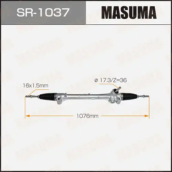 MASUMA SR-1037 рейка рулевая rhd (правый руль)