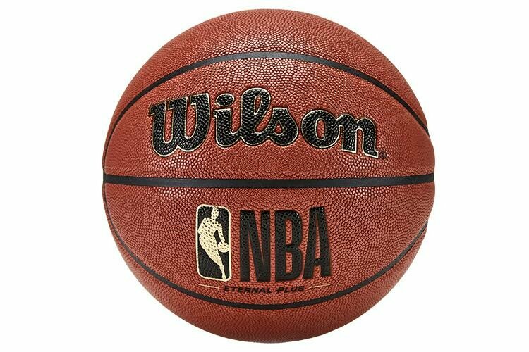 Баскетбольный мяч унисекс Wilson NBA PU тренировочный, красный, размер 7