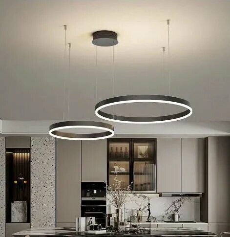 Люстра, LED, 124 Вт