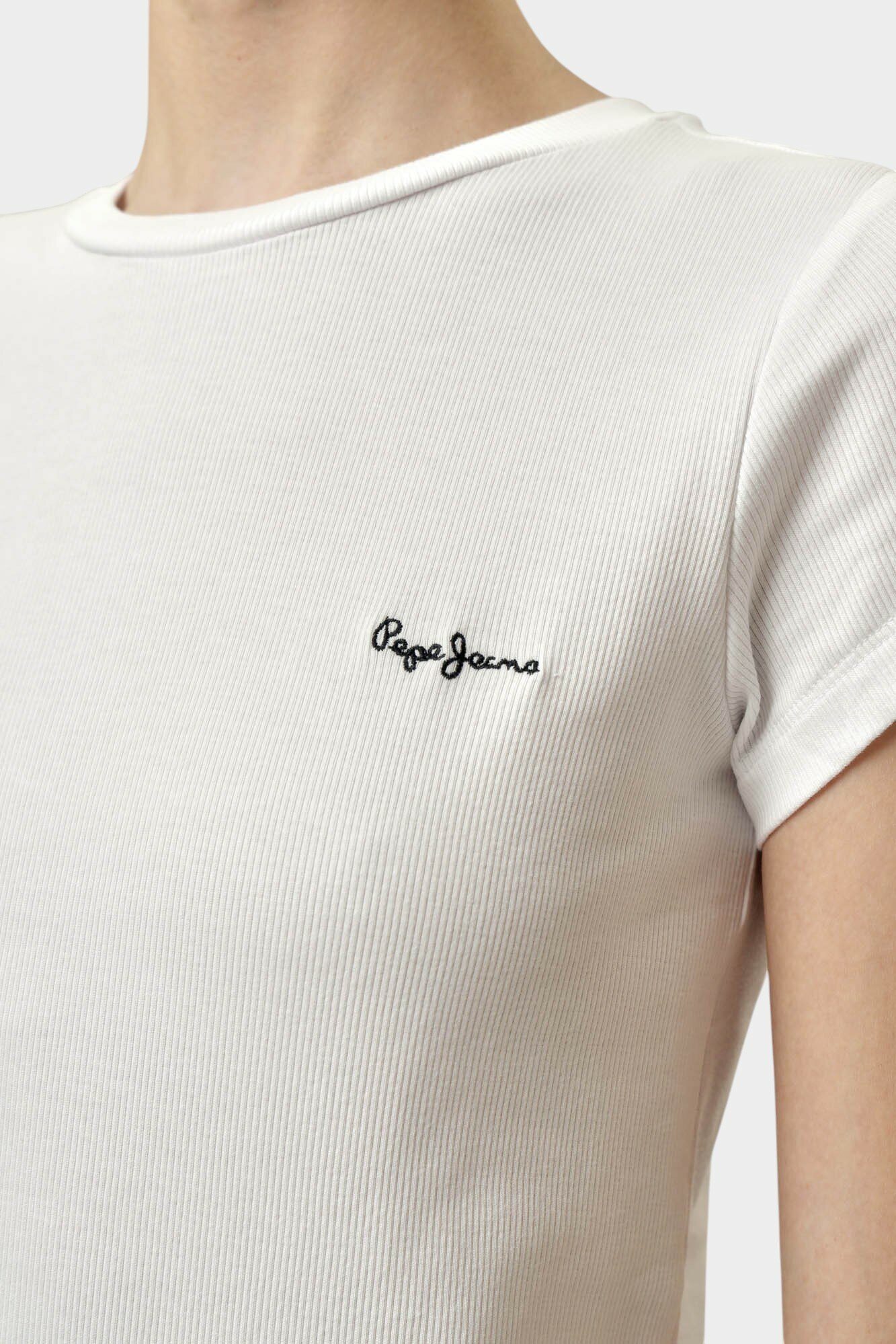 Футболка Pepe Jeans, размер M, белый, — фото 1