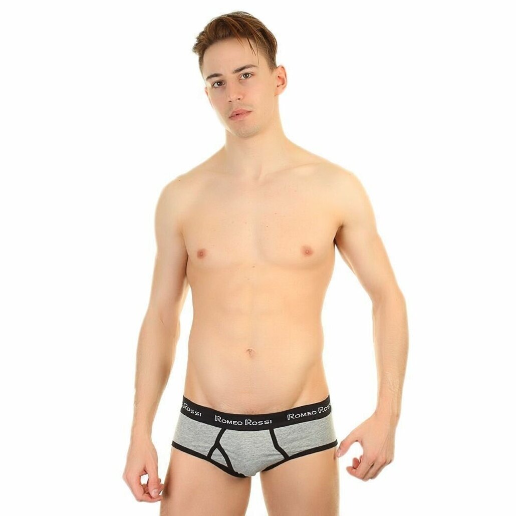 Трусы Трусы-брифы с низкой посадкой и черной резинкой