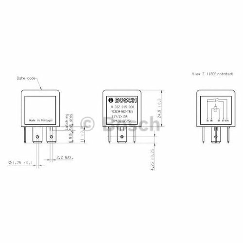 Реле Bosch 0332015006