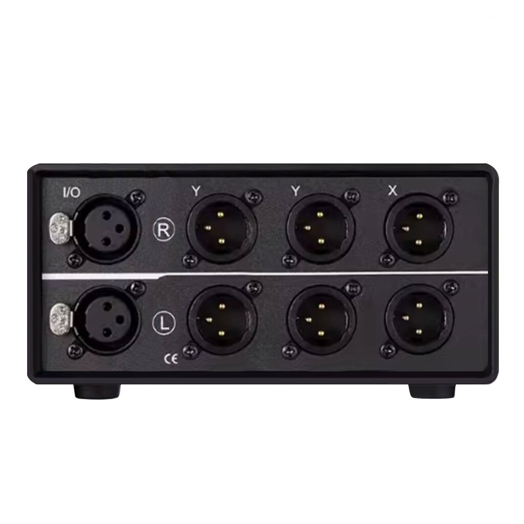 Аудио XLR-переключатель XLR-сбалансированный селектор интерфейса -три мужских и одна женская
