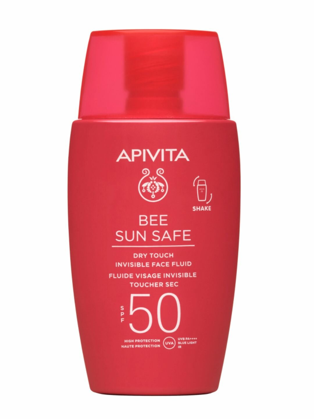 Апивита БИ САН сэйф Солнцезащитная невидимая эмульсия для лица SPF50, 50 мл | APIVITA Bee Sun Safe