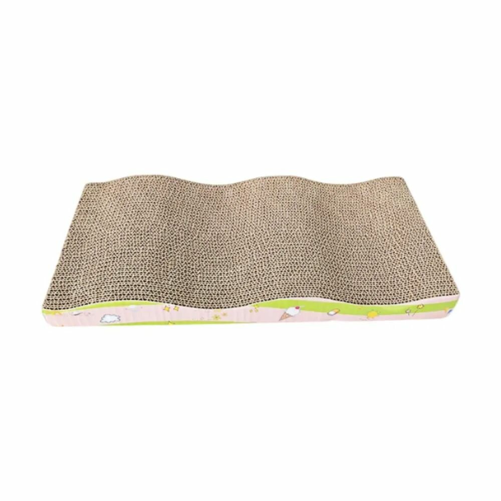 Когтеточка для кошек из гофрированного картона, диван-лежанка для сна и игр, защита мебели