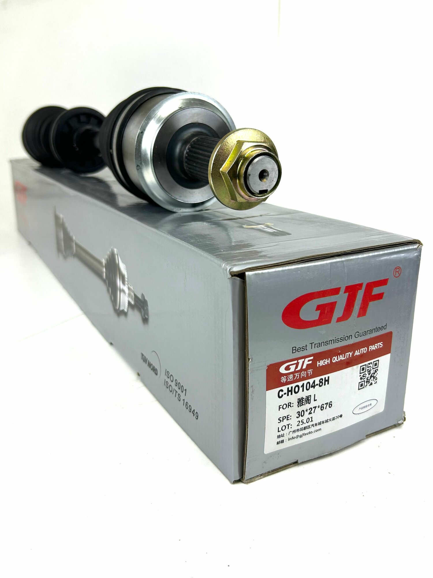 Привод CHO1048H, 44306TA0A50, Honda accord 8 левый