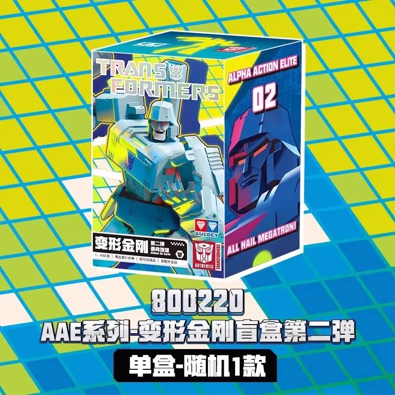 Фигурки AULDEY Transformers AAE Alpha Action Elite Series: Оптимус Прайм, Саундвейв, GV02-1PCS