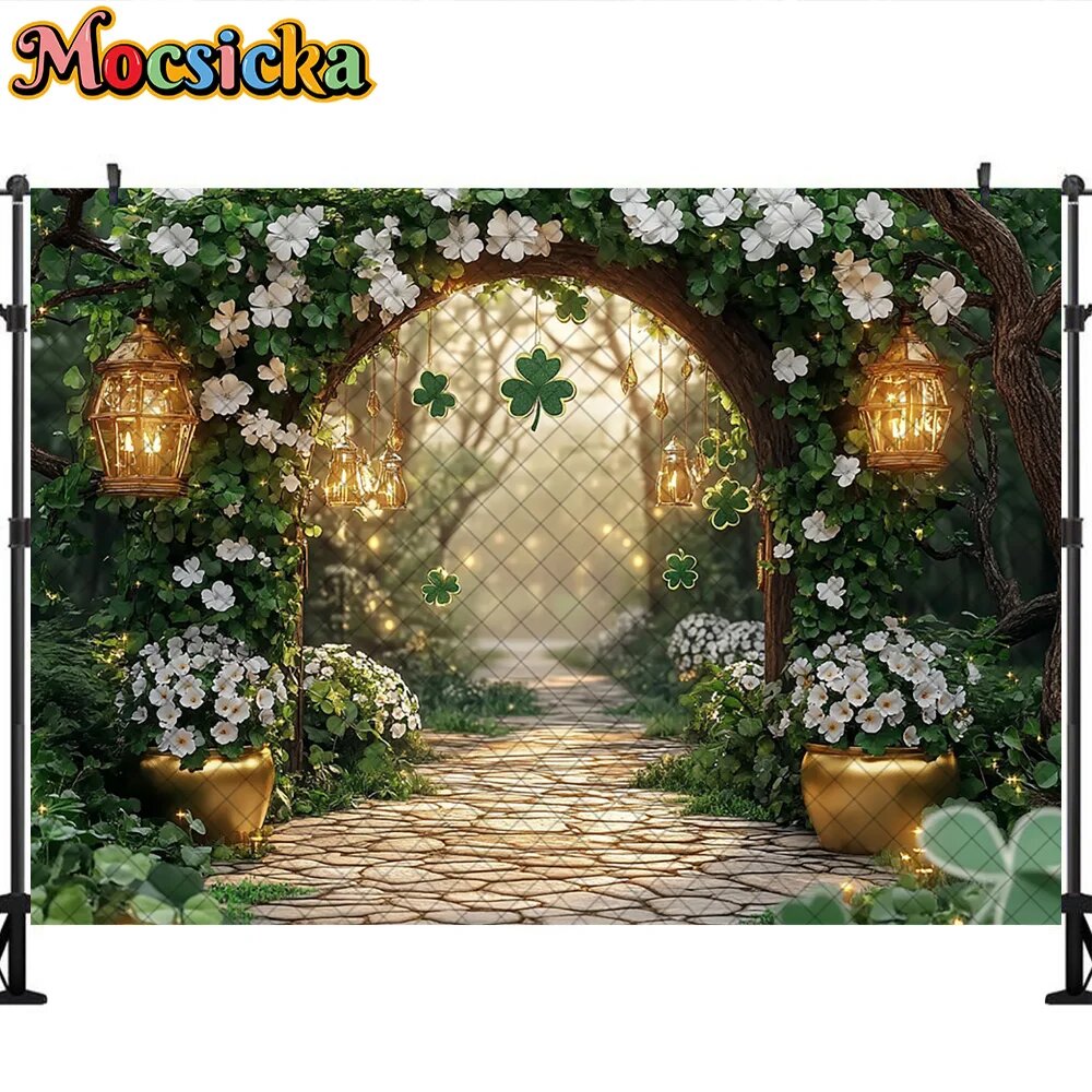 Фотофон Mocsicka 300x200см, сад клевера, цвет 7