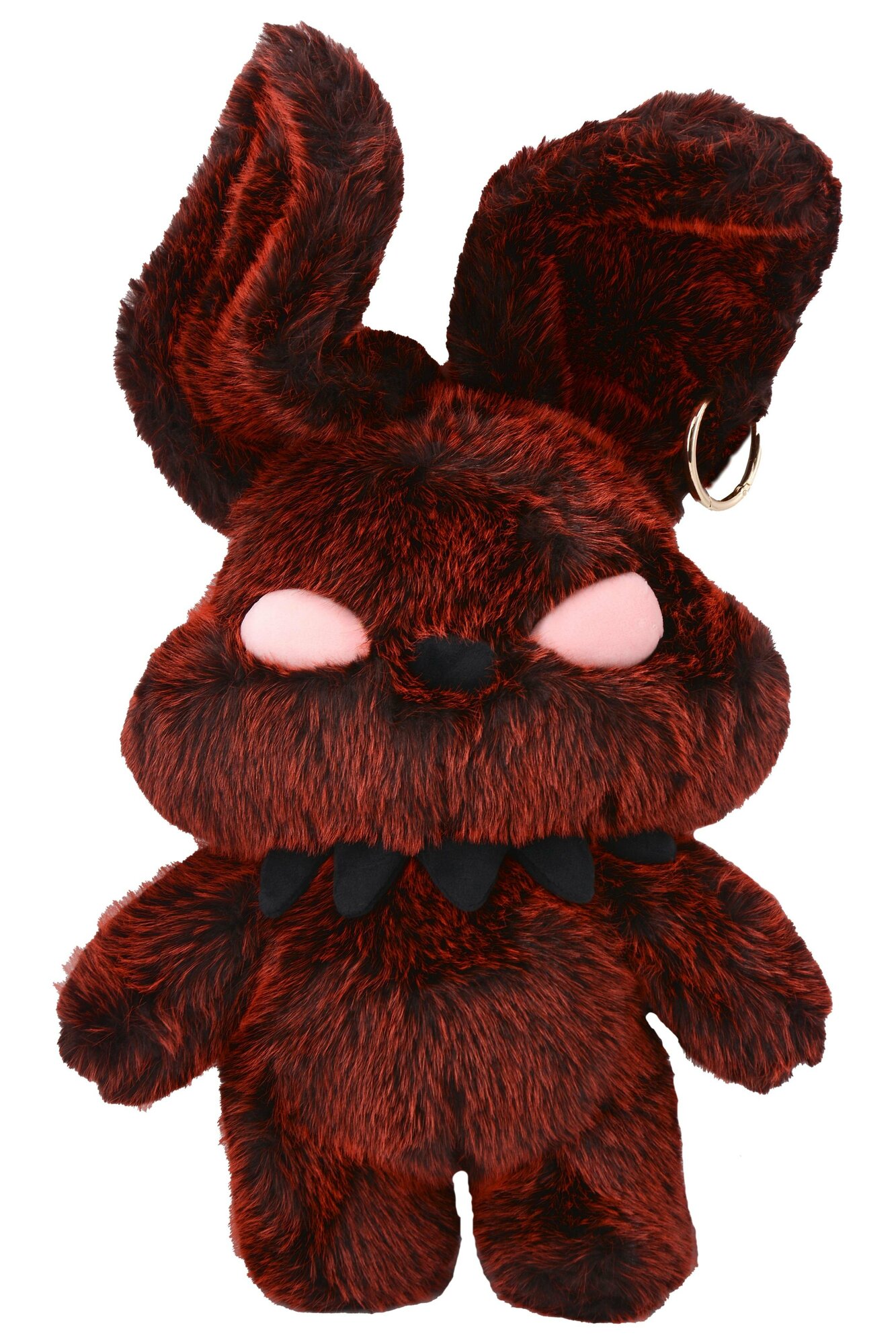 Мягкая игрушка Заяц с пирсингом (красный) (50см) (12-HZTOYS-red)