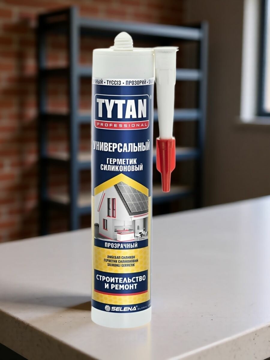 Герметик Силиконовый универсальный - Tytan Professional, бесцветный 280мл
