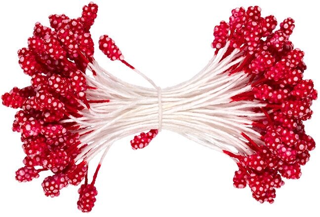 Blumentag / Fiorico TIC/F-3 Тычинки для искусственных цветов 85 шт красный red