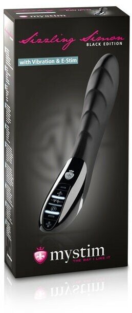 Sizzling Simon - Black Edition Электростимулятор с вибрацией