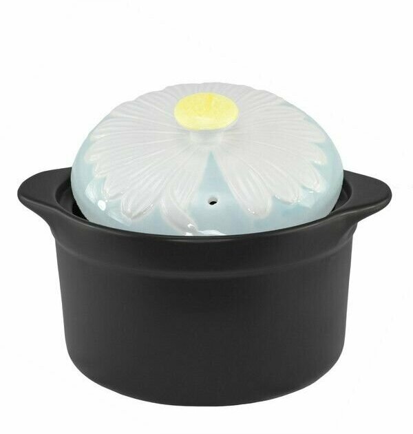 Кастрюля керамическая / с крышкой, 4 л / Fiore, Lenardi
