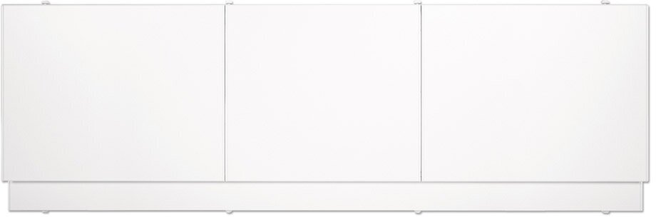 Экран для ванны фронтальный Метакам Primo ПВХ 170х54 см белый с откидными дверцами с корзинами (4650208862106)