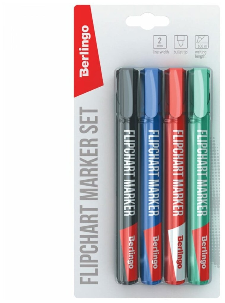 Набор маркеров Berlingo Uniline FM200