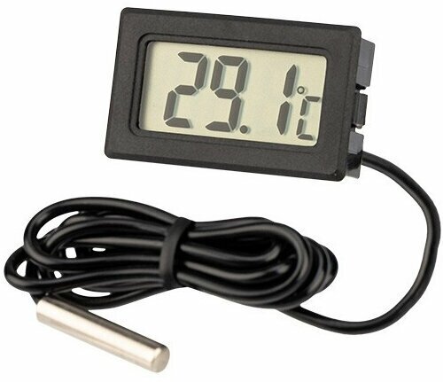 Термометр Rexant 70-0501 электронный с выносным датчиком измерения температуры длина провода 1 метр