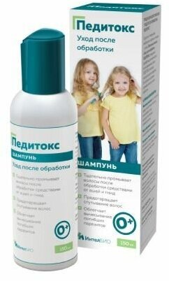 Шампунь для волос Уход после обработки Педитокс 150мл