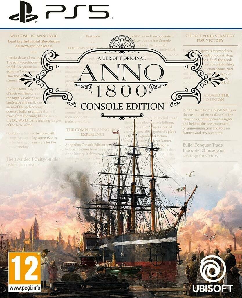 Игра Anno 1800: Console Edition для PlayStation 5 (Русская версия)