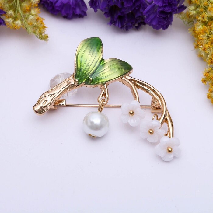 Брошь, эмаль