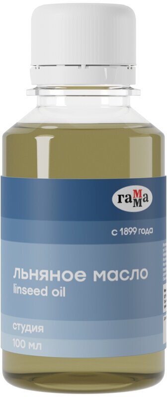 Масло льняное Гамма "Студия", 100мл