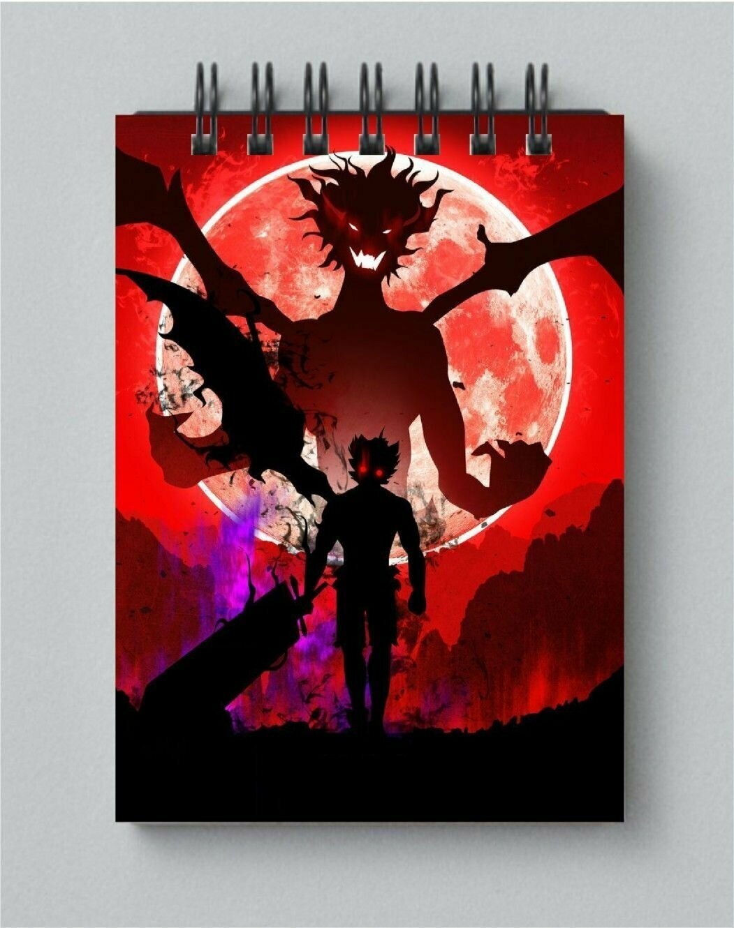 Блокнот Чёрный клевер - Black Clover № 24