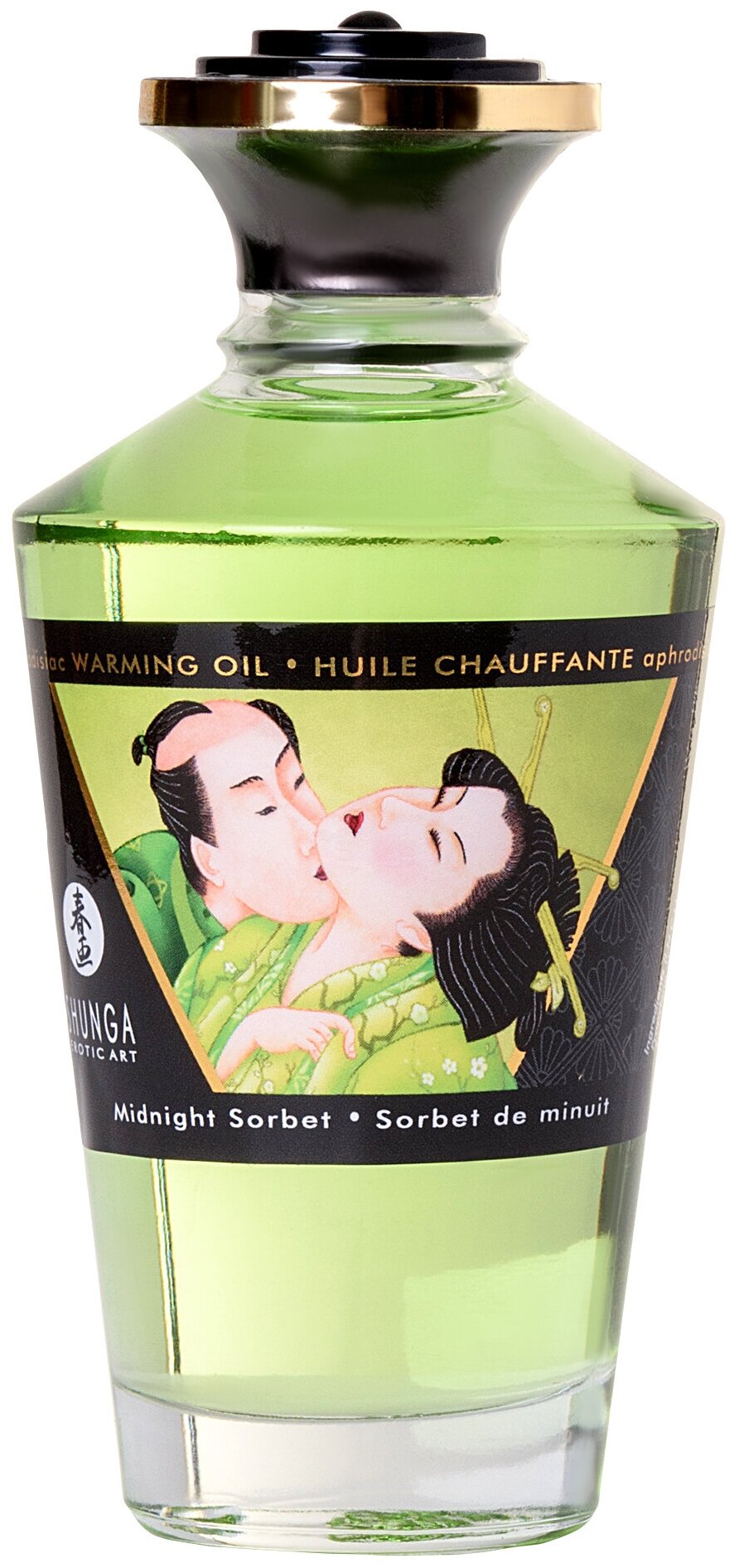 Интимное масло SHUNGA "Полночный Щербет", разогревающее, съедобное, 100мл