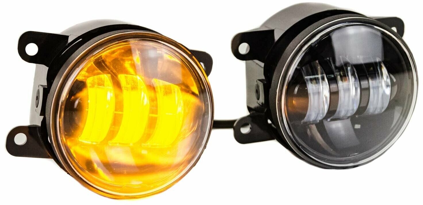 ПТФ диодные двухцветные 3000/6000к с регулиров. SL 30W Гранта FL, Веста, Веста NG, Xray, Ларгус FL, Нива Урбан, Renault