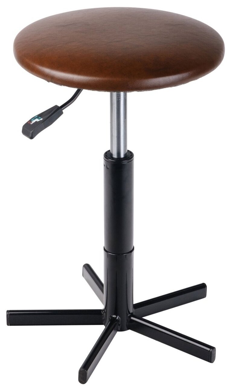 MZ-SF-BROWN Стул для фортепиано с газлифтом, коричневый, MEZZO