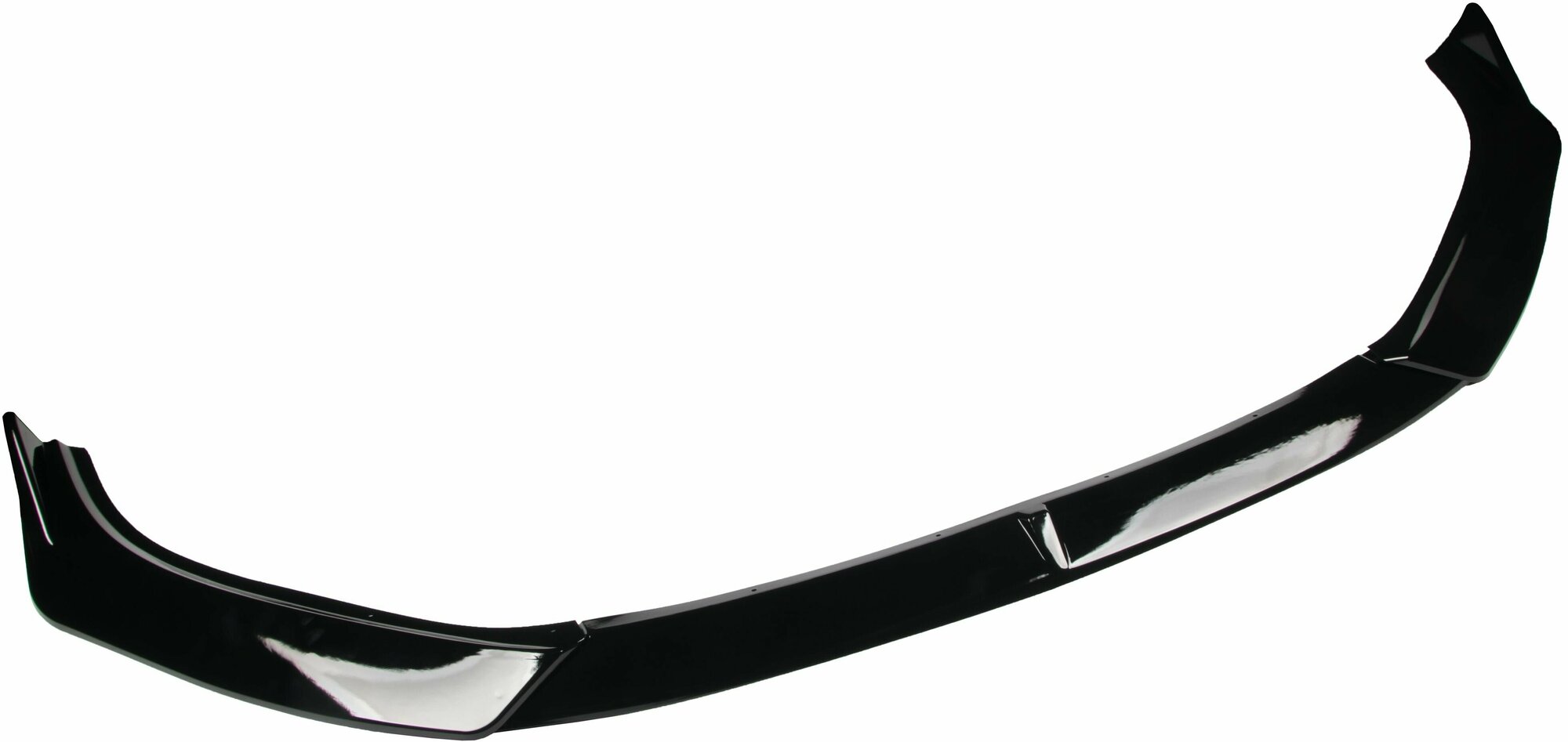 Губа переднего бампера Mazda 6 Atenza 2019-on черный глянец