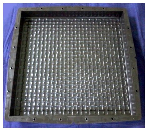 Форма для плитки Камелот НН "Коврик", пластик, 40х40х4 см, 6 шт