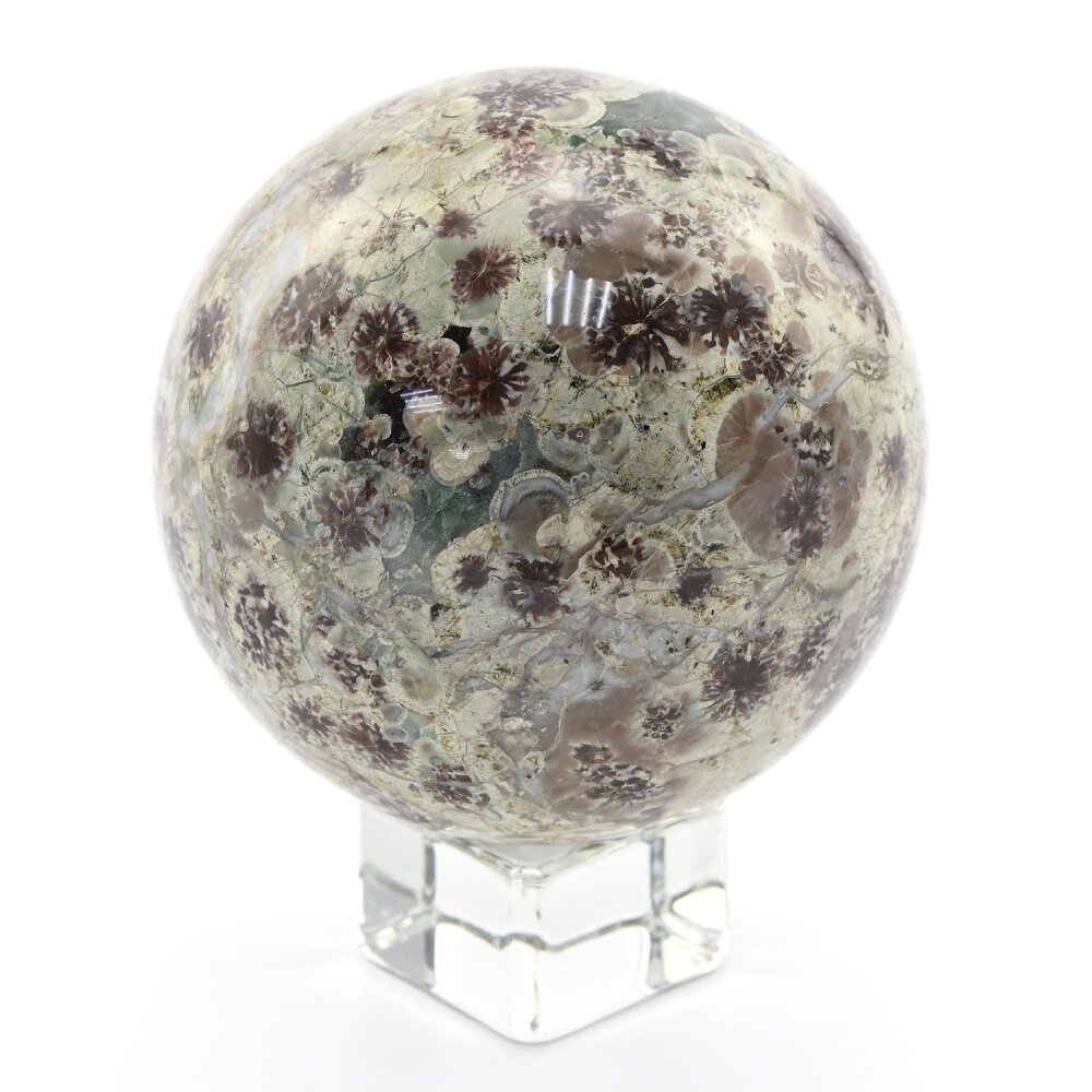 Шар из агата, диаметр 65-66мм .