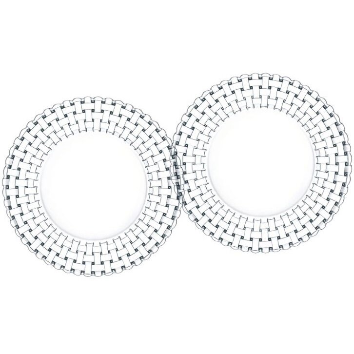 Набор из двух тарелок Nachtmann Bossa Nova Dinner Plate 98028