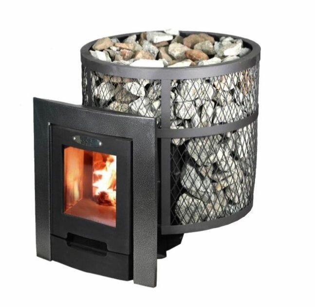 Печь чугунная для бани дровяная "Комета Прайм"