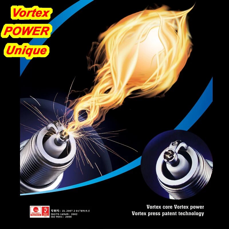 4 шт. иридиевые свечи зажигания INT VORTEX (патент) EIX-D8 для мотоциклов, совместимые с D8EA, DR8EIX, DR8EGP, DPR8EIX-9, IX24B, X24ESU, D8TC, D8RIU, BUJIA 125cc