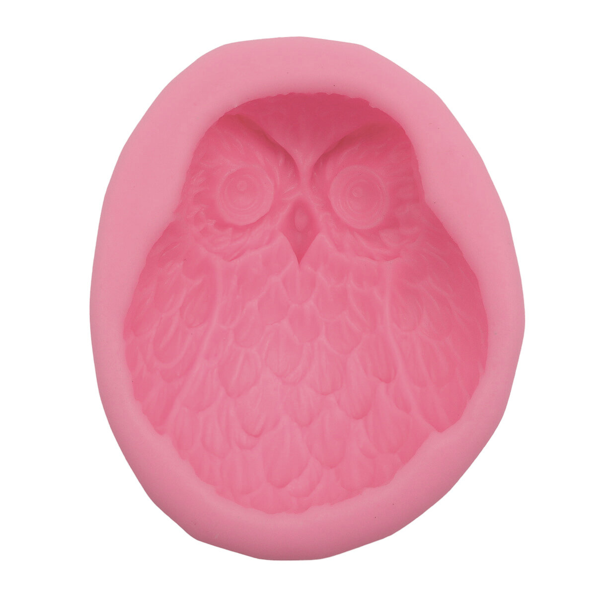 Молд силиконовый для шоколада, воска, мыла, гипса и эпоксидной смолы 'Сова', 8*7 см, Айрис