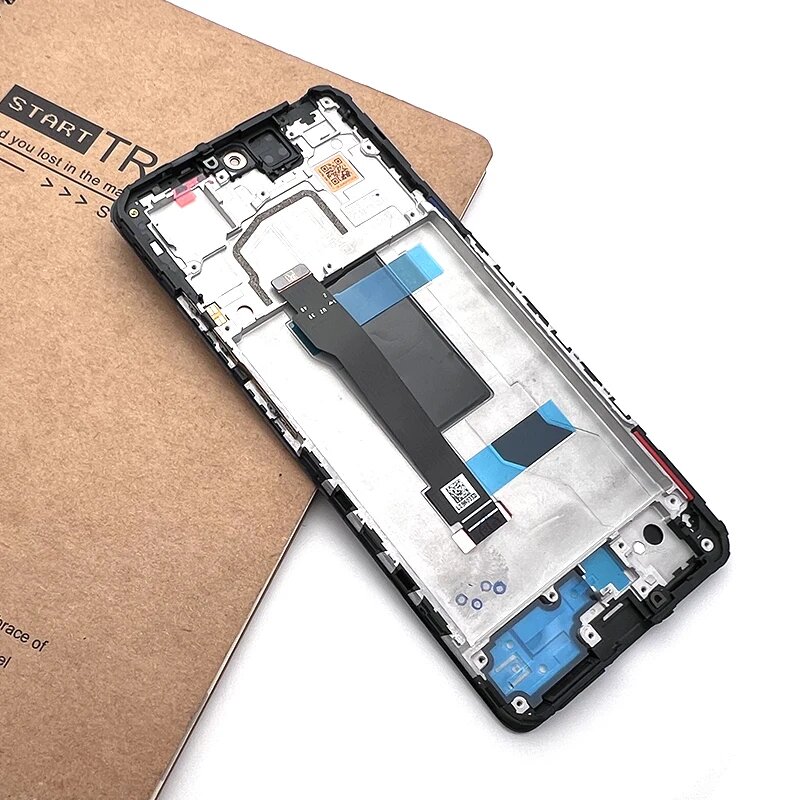 ЖК-дисплей Amoled 6,67 дюйма для Xiaomi Poco X5 Pro, зеркальный дисплей, сенсорная панель, дигитайзер в сборе, X5Pro + сменная рамка Pantalla Amoled With Frame