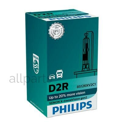 PHILIPS 85126XV2C1 Лампа ксеноновая D2R PHILIPS X-tremeVision gen2 1 шт. 85126XV2C1