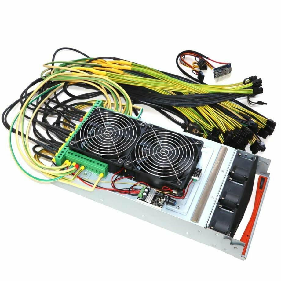 Блок питания IBM 2880 Вт на 8 карт (2 x 8 pin)